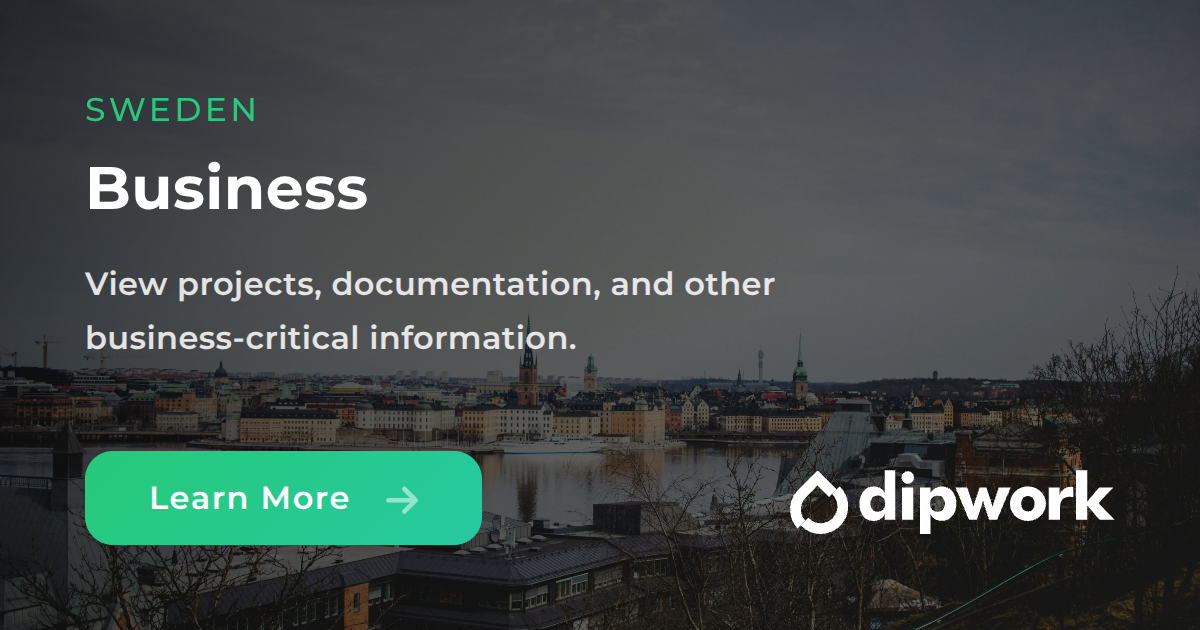 Sweden | Construction business | Dipwork